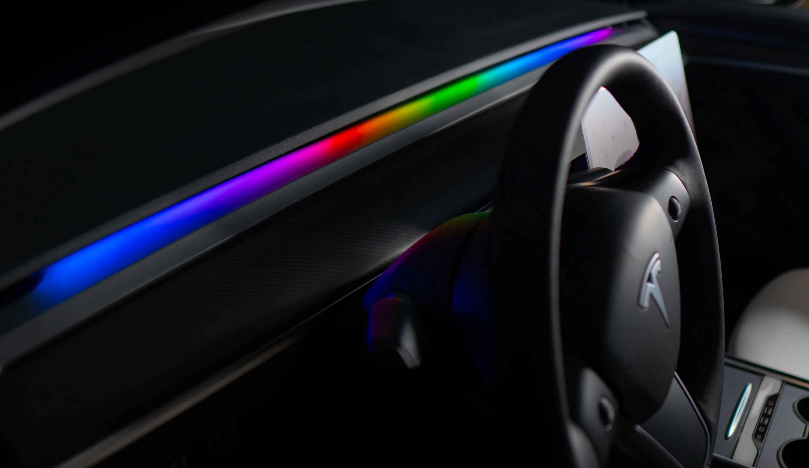 Illuminate Your Tesla: RGB Dash Light Customization – Hub