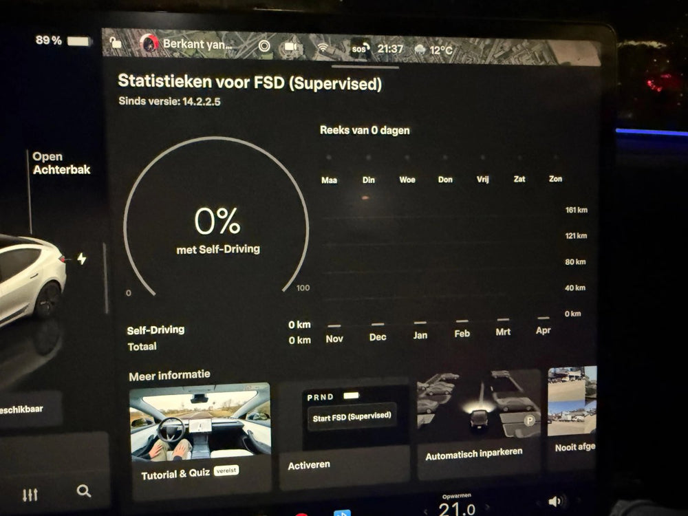 Tesla FSD (Supervised) in Europe Debuts New Stats Screen – Hub
