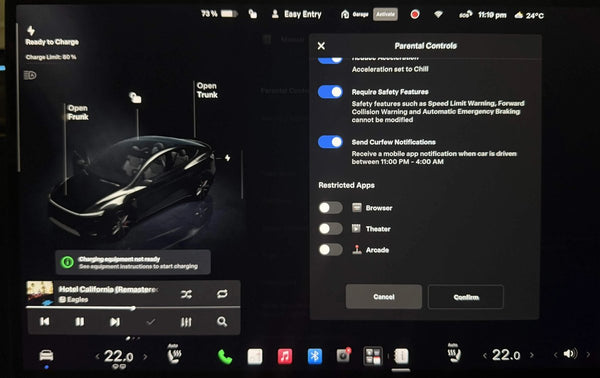 Tesla Improves Parental Controls in Update 2026.20 – Hub