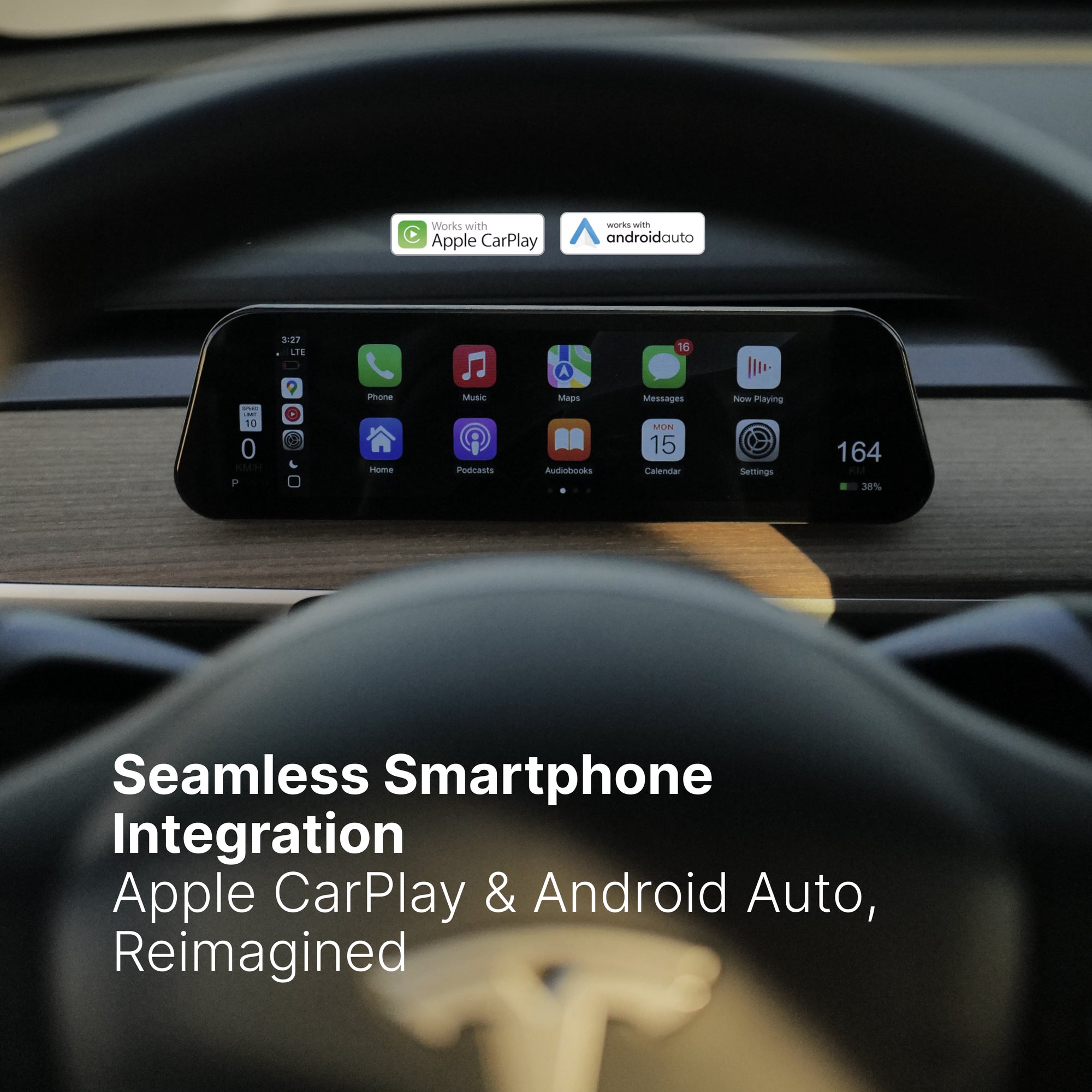 Dash Screen PRO, CarPlay Ultra – Hub