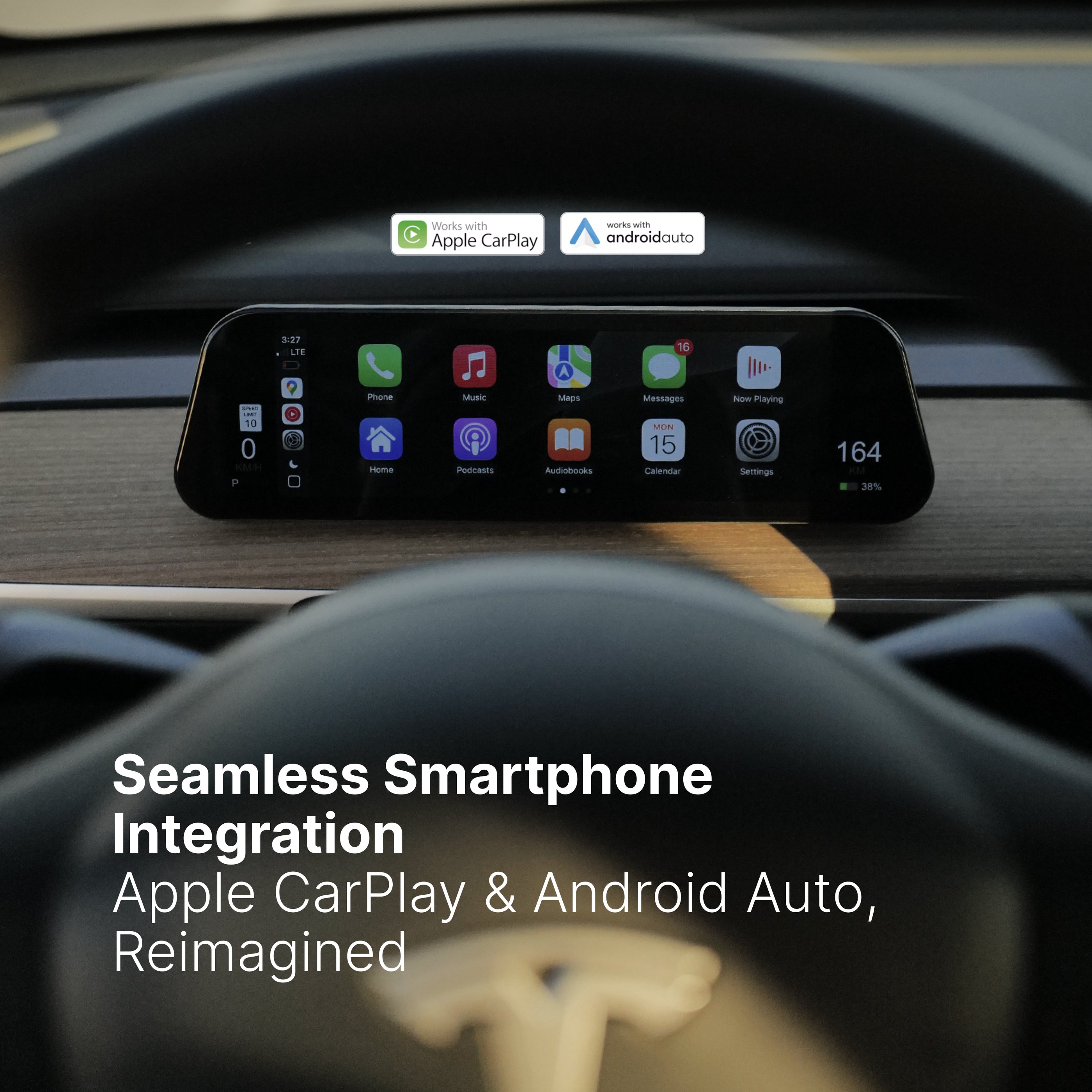 Dash Screen PRO, CarPlay Ultra – Hub
