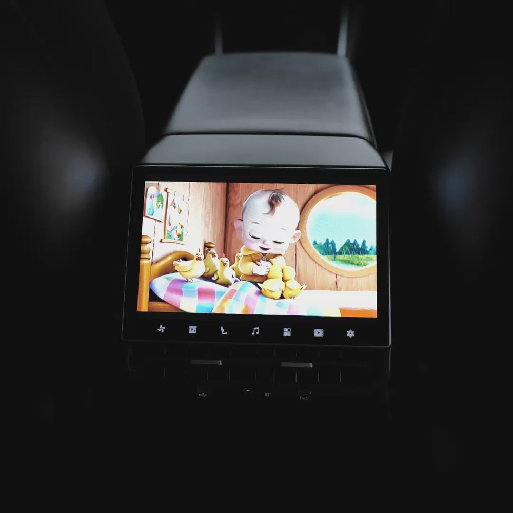 Rear Display Ultra for Tesla Model 3 & Y – Hub